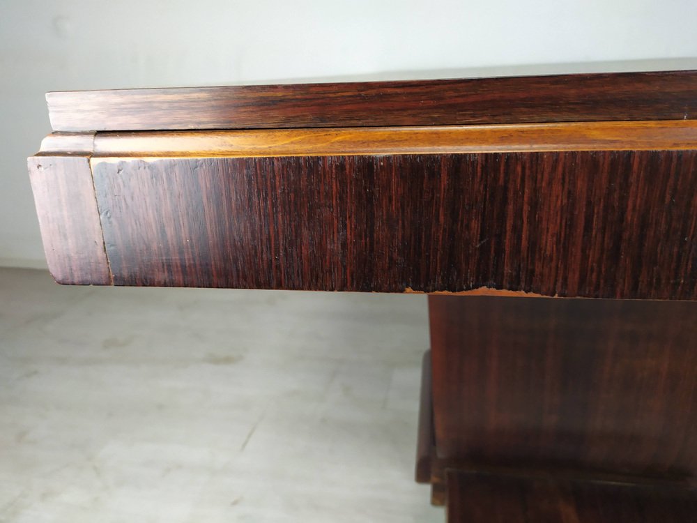 Art Deco Rosewood Cradle Table for sale at Pamono
