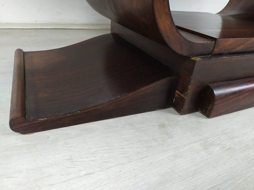 Art Deco Rosewood Cradle Table for sale at Pamono