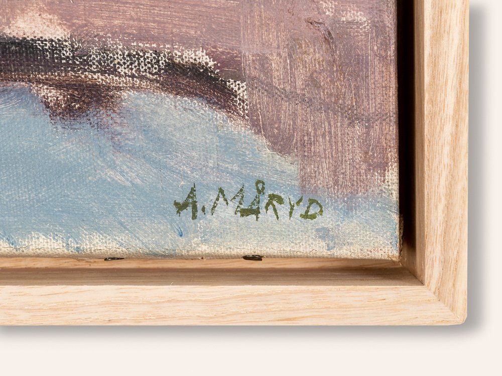 Arne Måryd, Sea Bay, Oil on Canvas for sale at Pamono