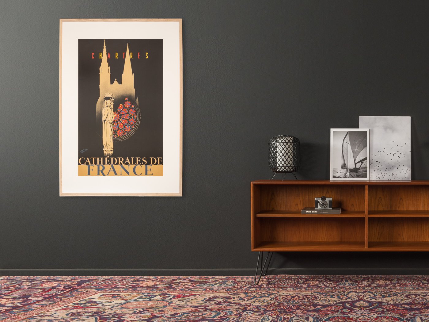 Chartres: Cathedrals of France Art Deco Travel Poster, 1930s, Framed ...