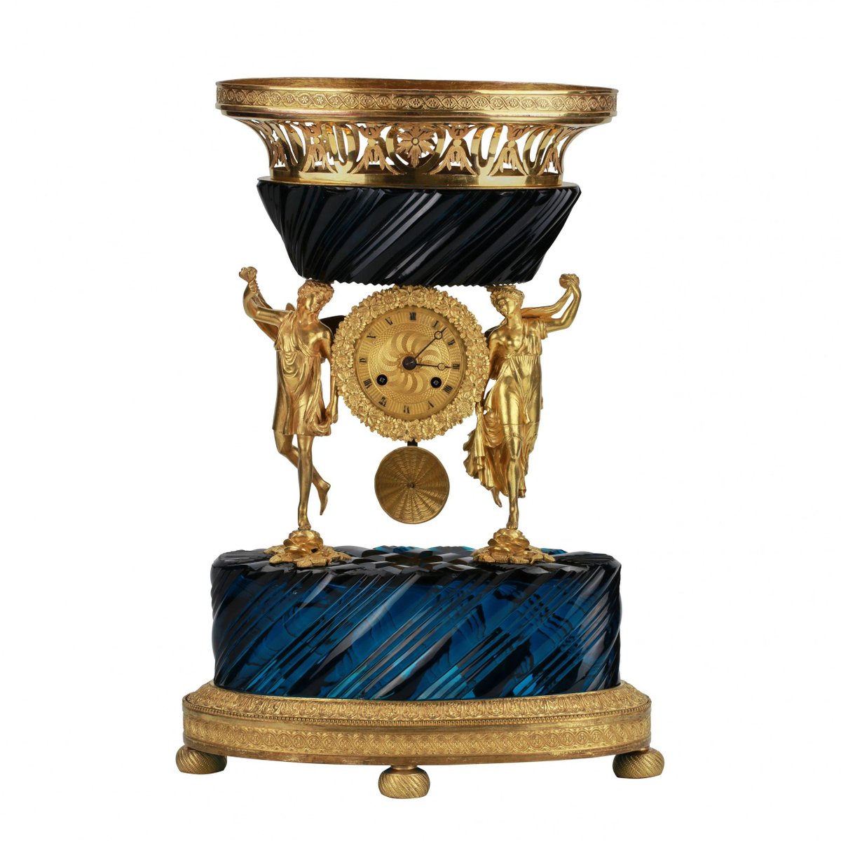 Mantel Clock, Royal Russia, 19th Century for sale at Pamono
