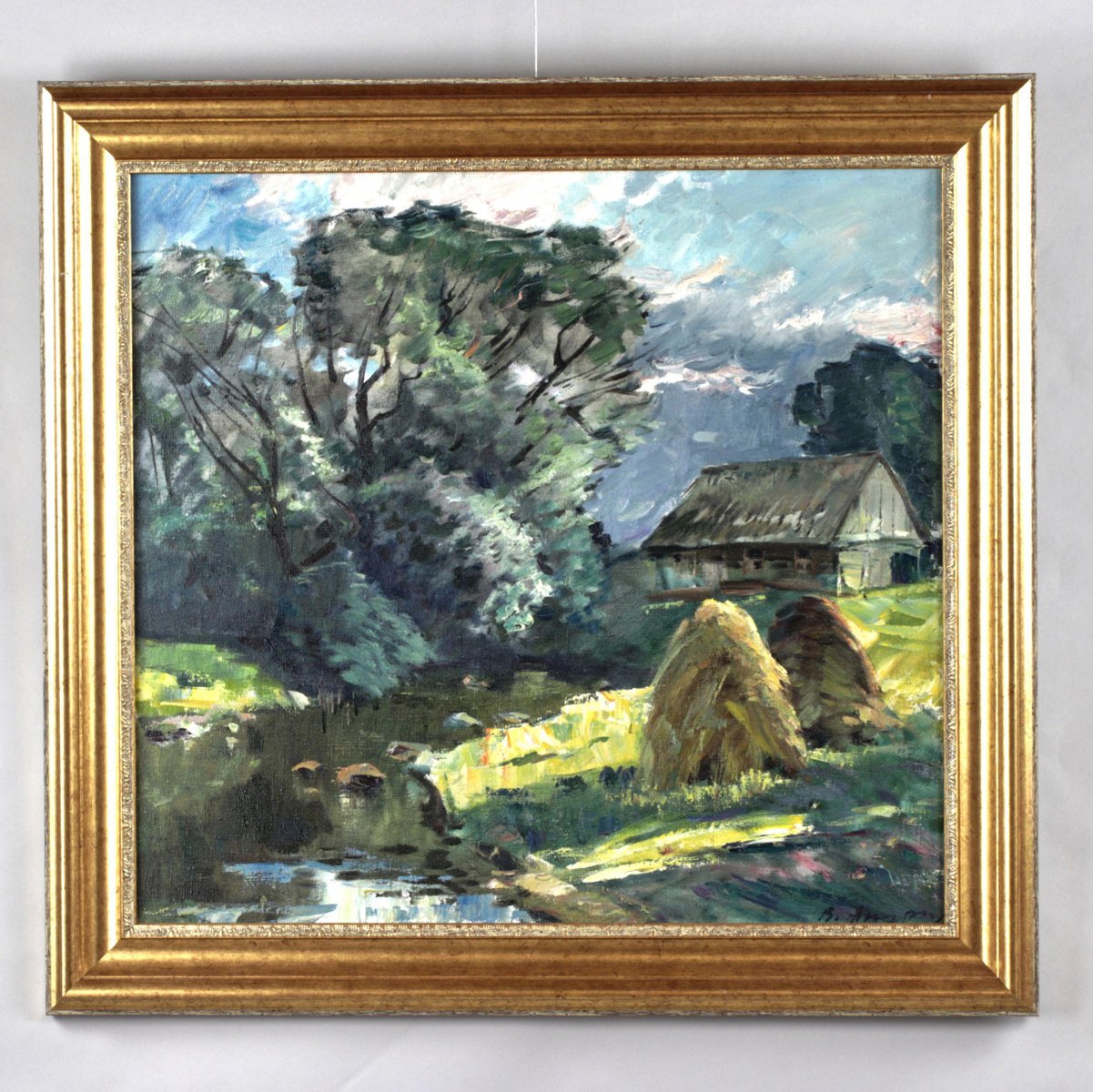 Vladimir Andrienko, Painting, 20th-century, Oil on Canvas, Framed for ...