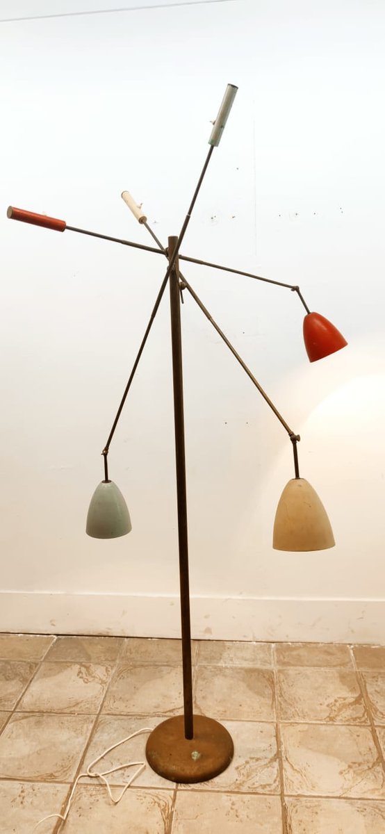 Floor Lamp with Adjustable Joints for sale at Pamono