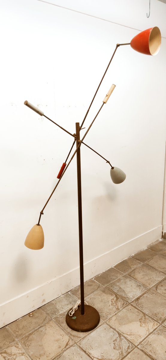 Floor Lamp with Adjustable Joints for sale at Pamono