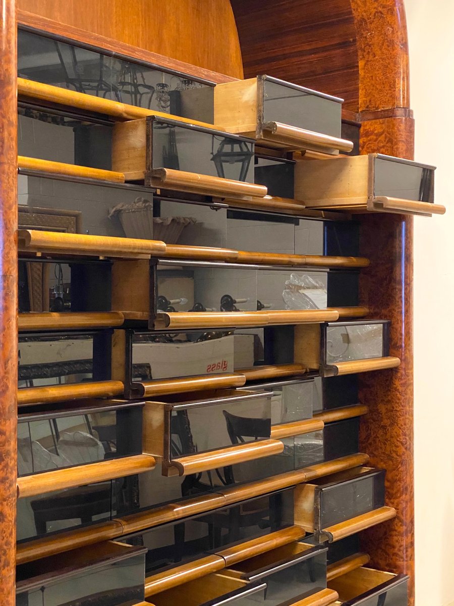 Large Italian Storage with Drawers, 1930s for sale at Pamono