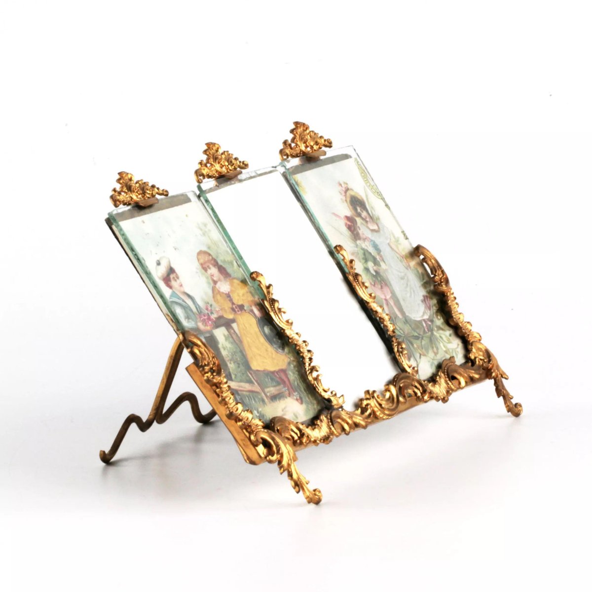 Rococo Style 3-Part Photo Frame for sale at Pamono