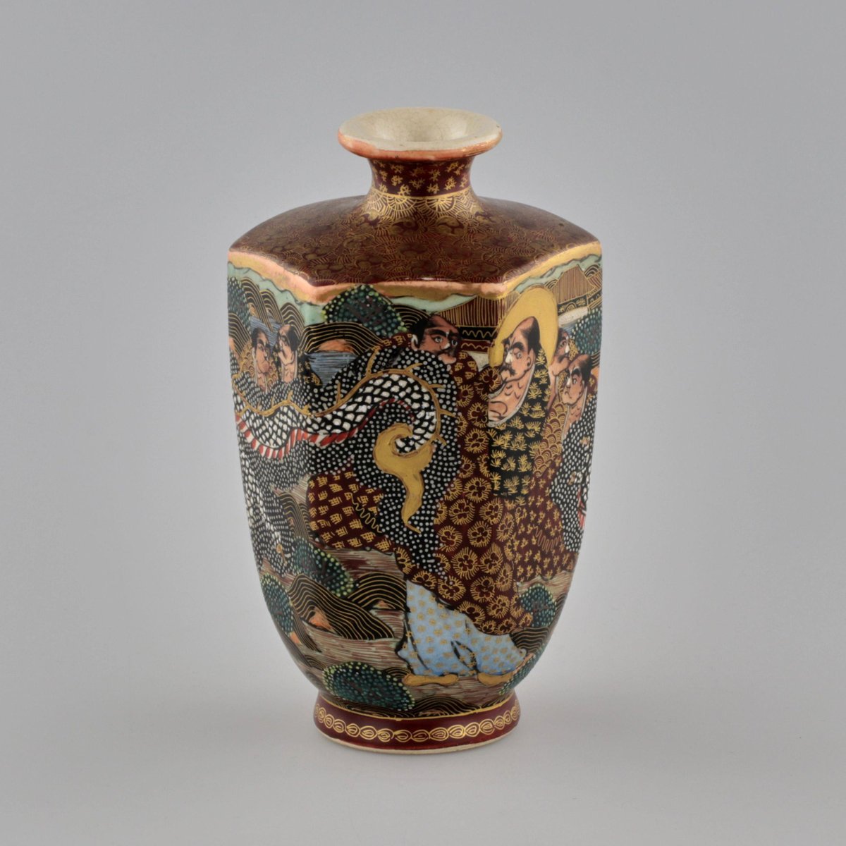 Small Japanese Vase for sale at Pamono