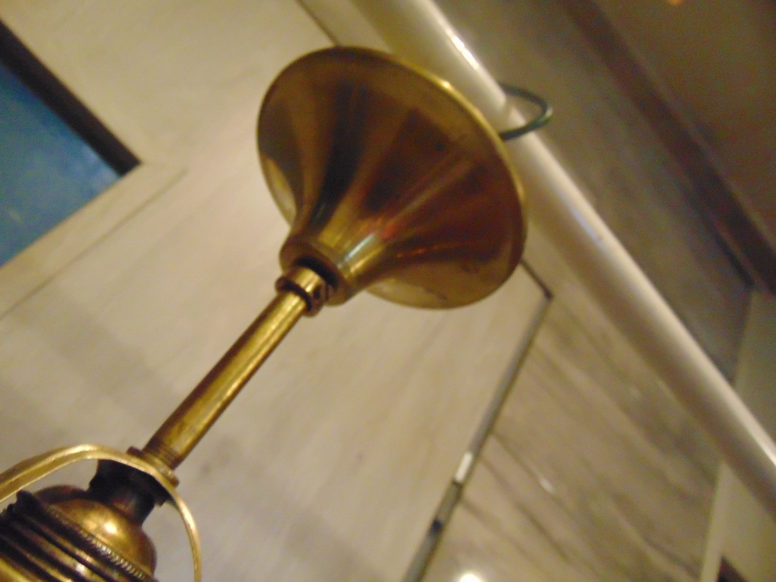 Art Deco Brass Lamp For Sale At Pamono