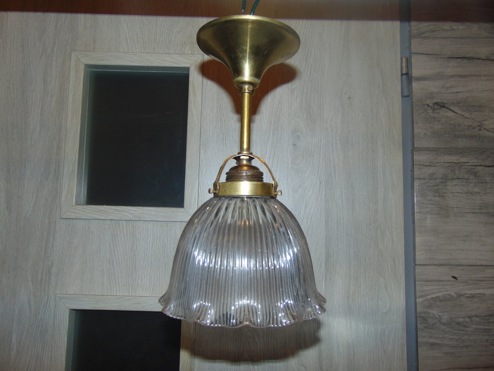 Art Deco Messing Lampe bei Pamono kaufen