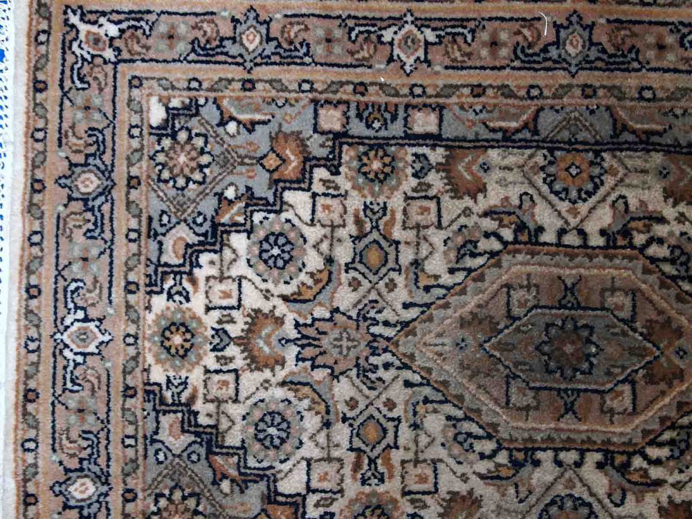 Vintage Indo-Tabriz Rug, 1970s for sale at Pamono