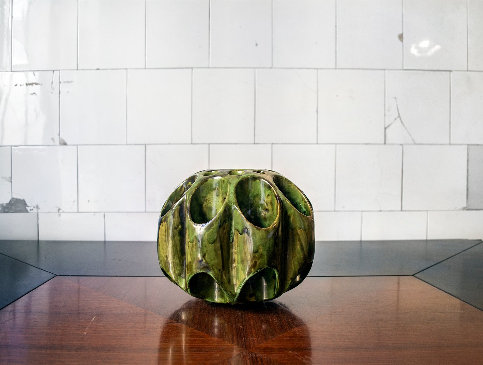 Ceramic Vase Sculpture by Vladimir Pecic, 1973 for sale at Pamono