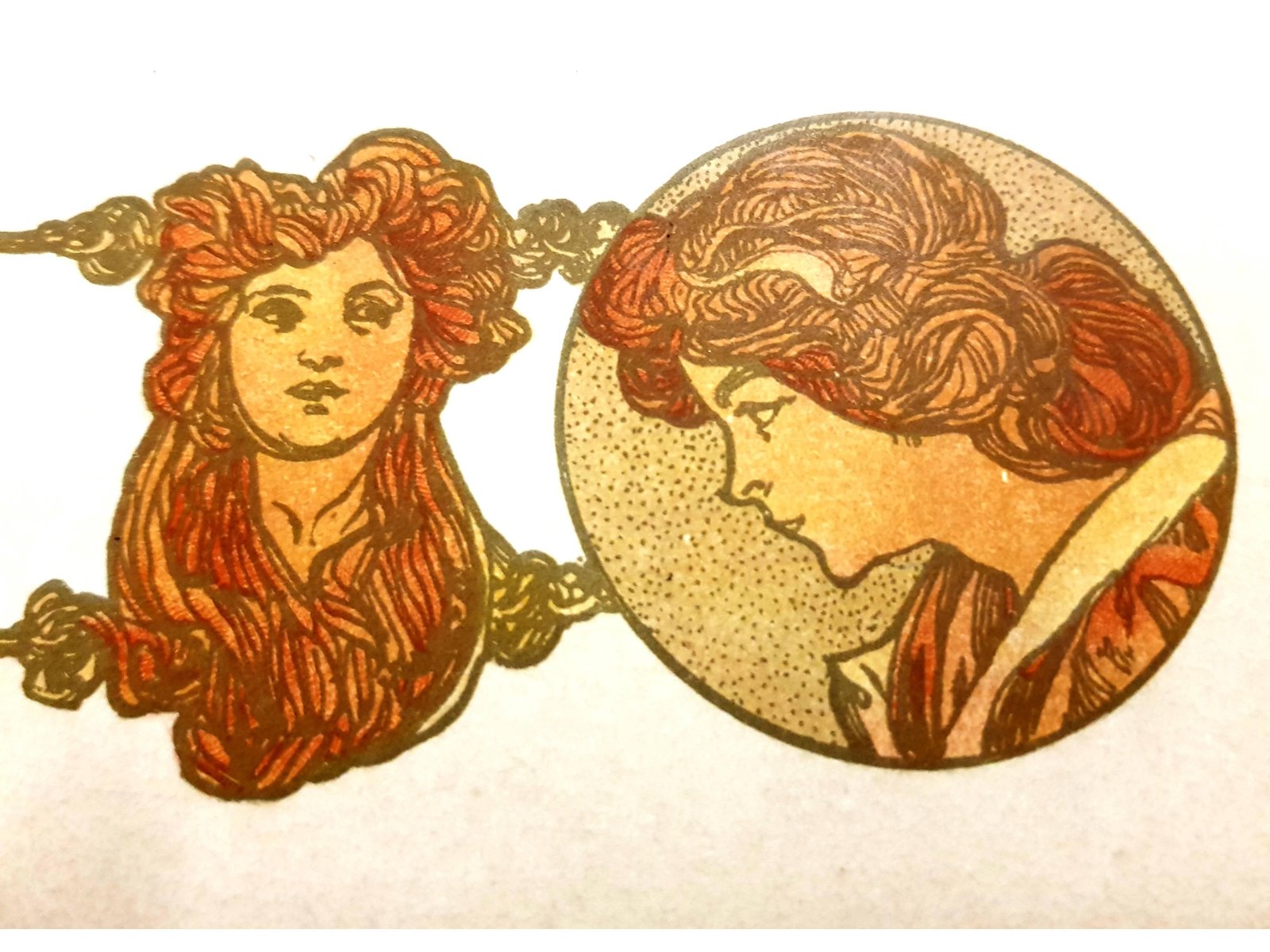 Alphonse Mucha, Christmas Baby Party, 1902, Lithograph for sale at Pamono