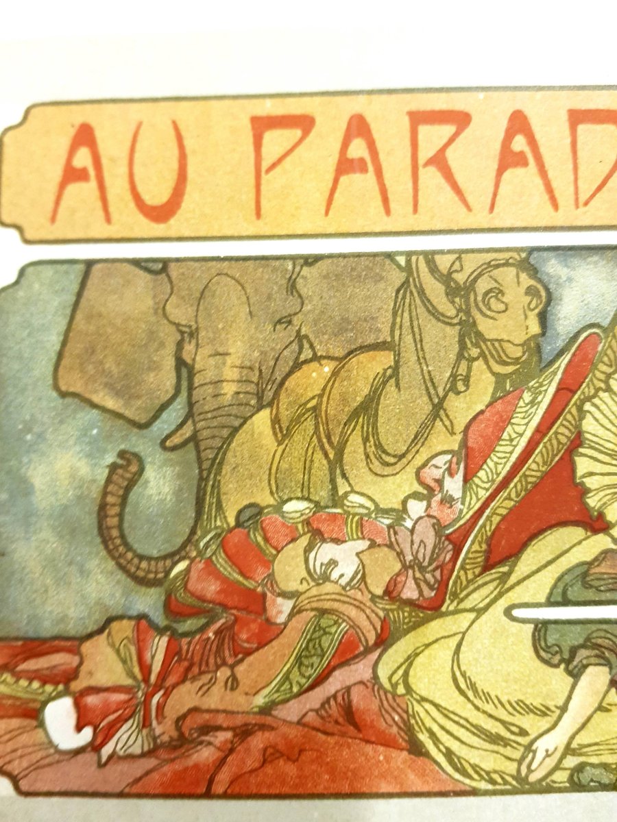 Alphonse Mucha, Christmas Baby Party, 1902, Lithograph for sale at Pamono