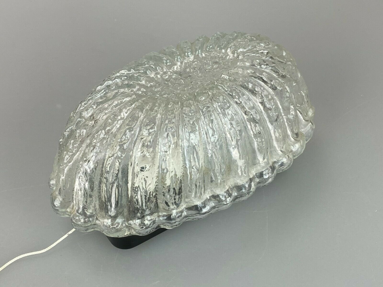 Mid-Century Space Age Wall Lamp in Glass for sale at Pamono