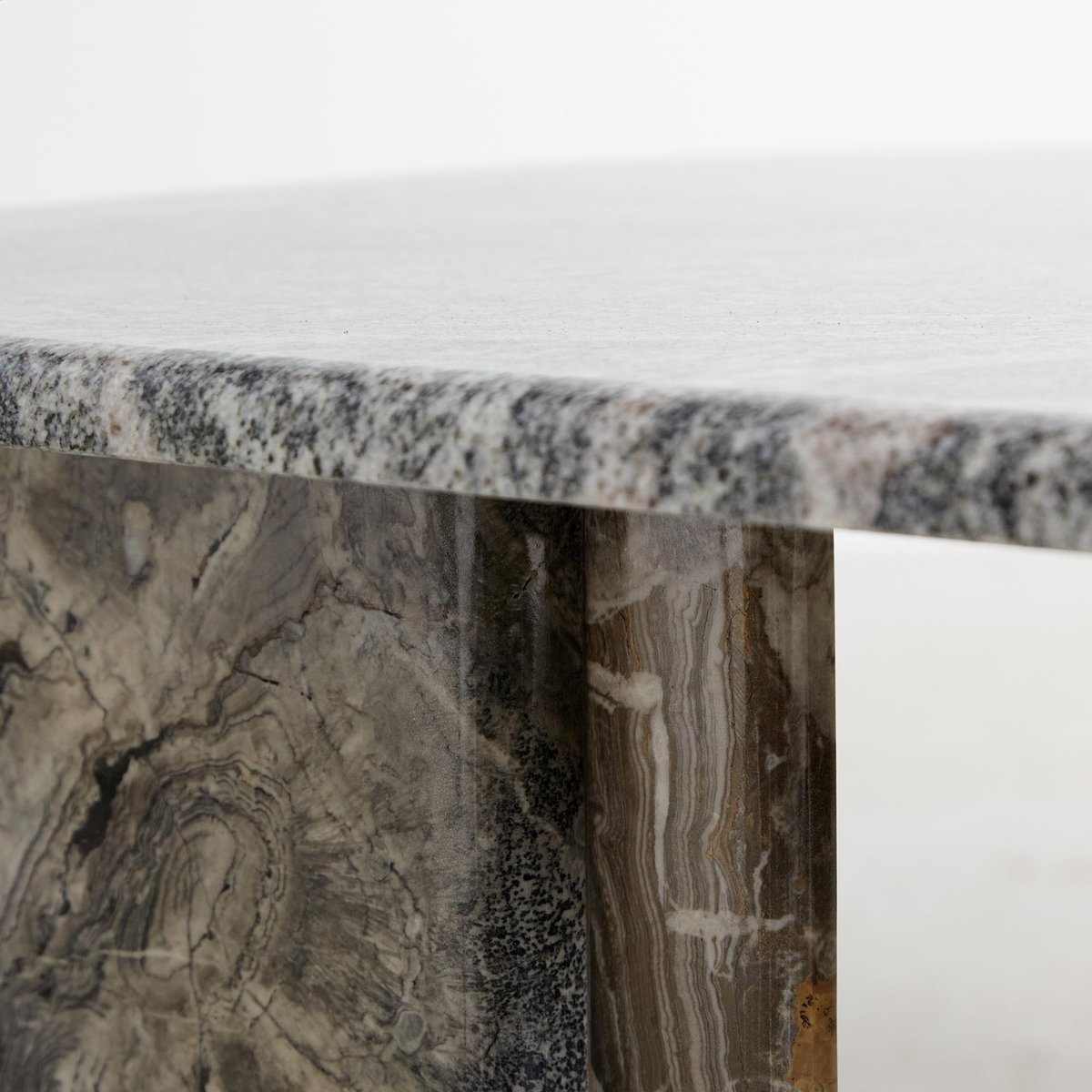 Vintage Italian Granite Coffee Table for sale at Pamono