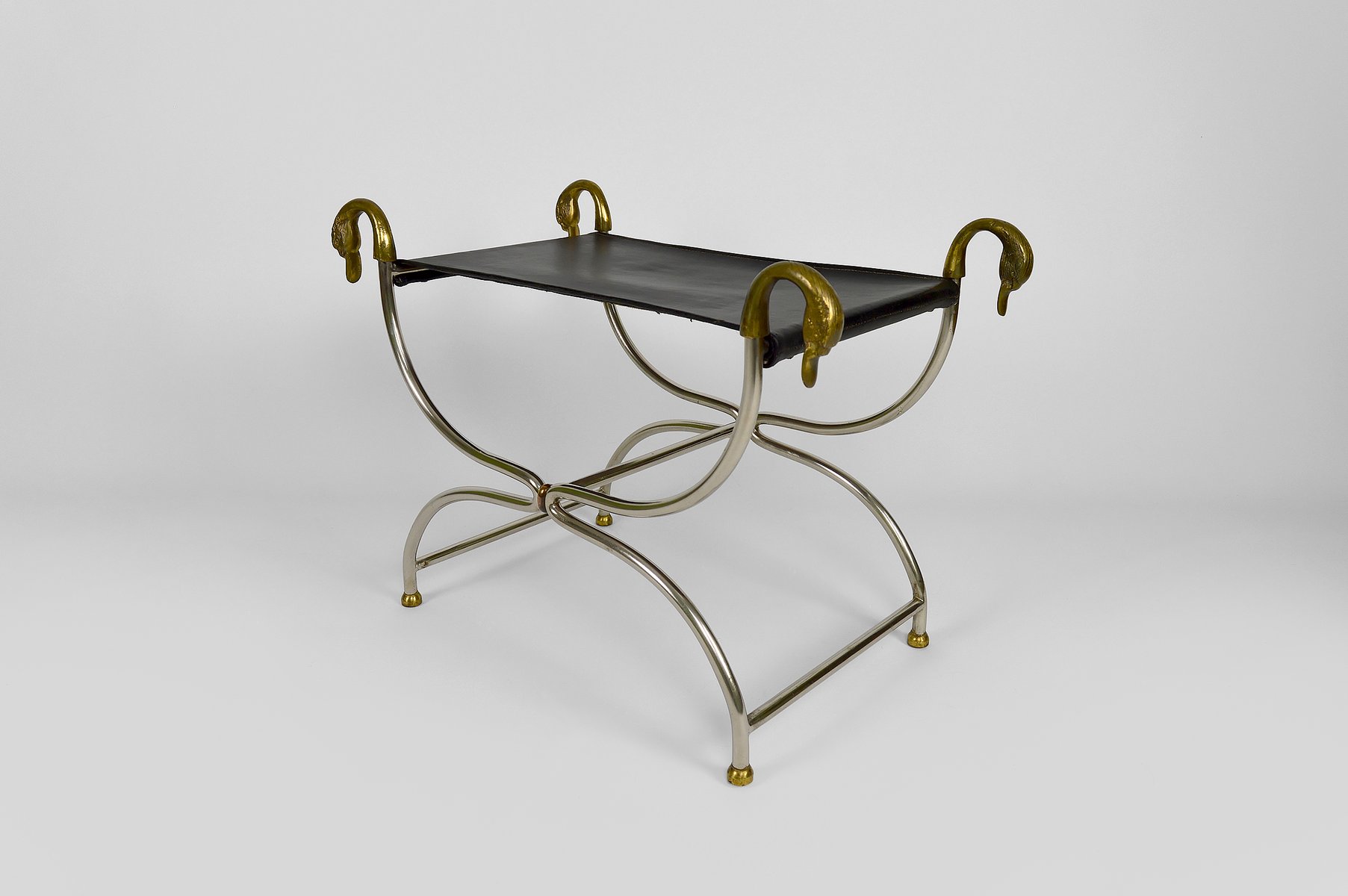 Neoclassical Curule Chair, 1960 for sale at Pamono