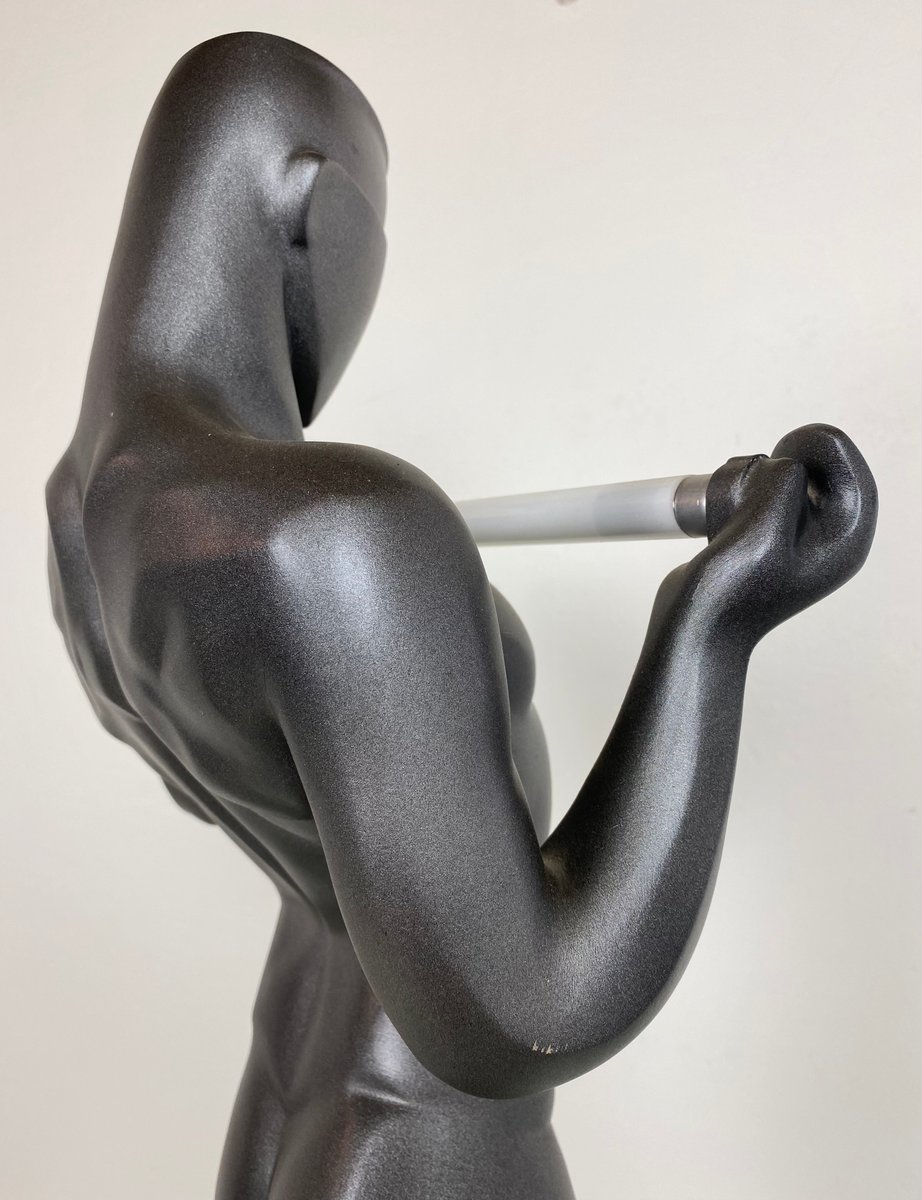 Art Deco Taus Table Lamp by Eric Bug for Febrer, 1985 for sale at Pamono