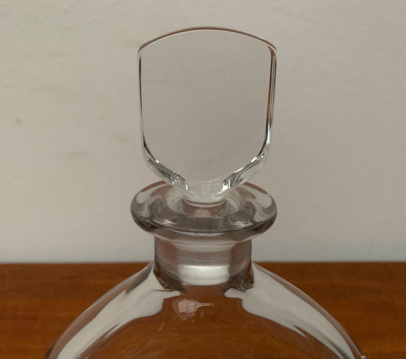 Vintage Swedish Glass Bottle from Orrefors for sale at Pamono