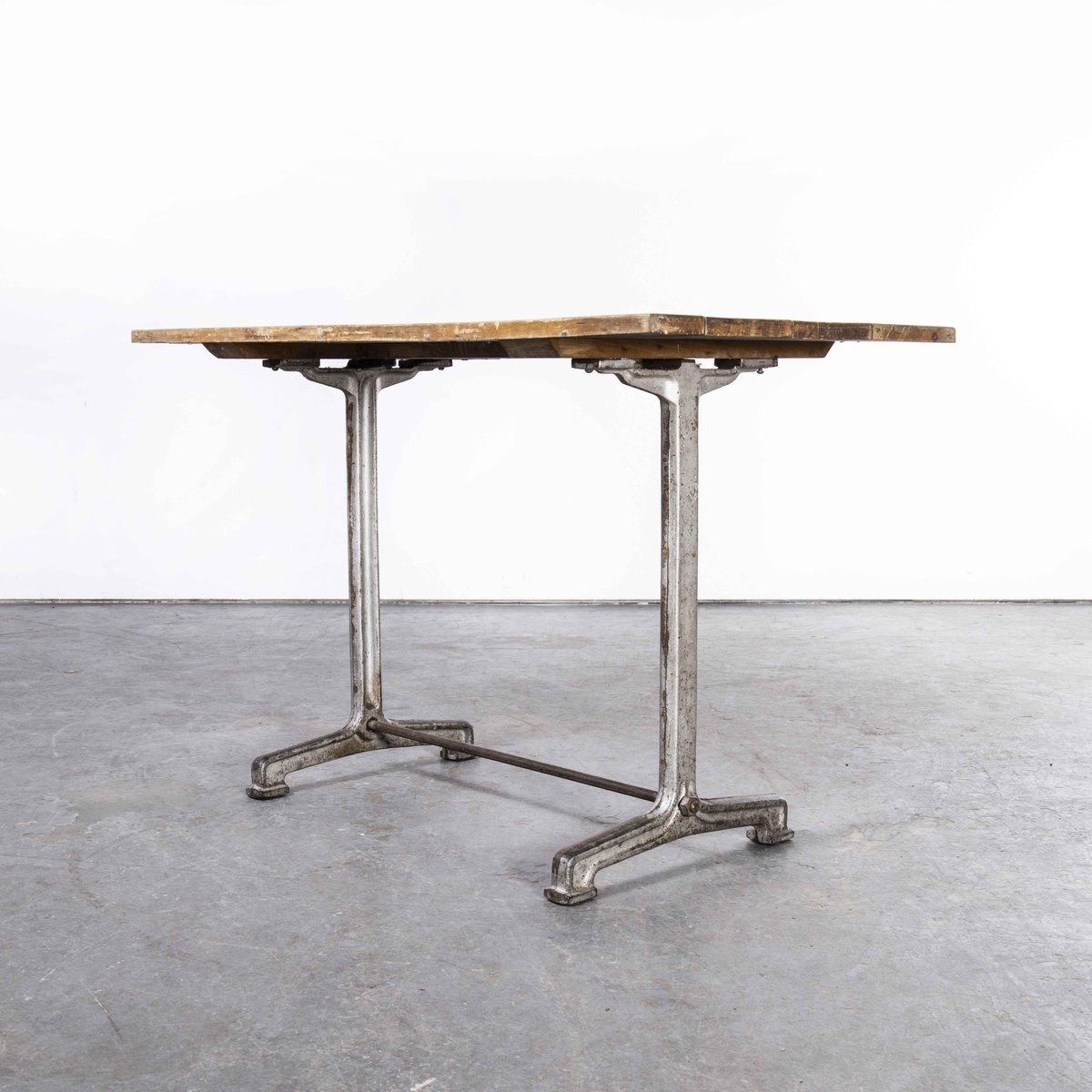 Cast Base Bistro Dining Table from Fischel, 1930s for sale at Pamono