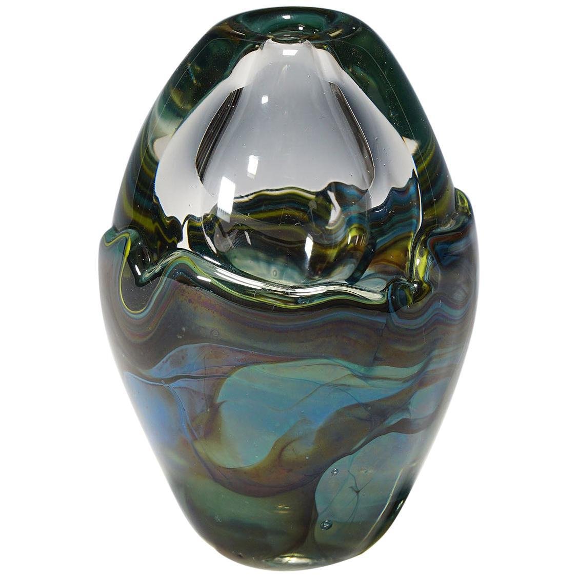 Vintage German Vase by Udo Edelmann, 1988 for sale at Pamono
