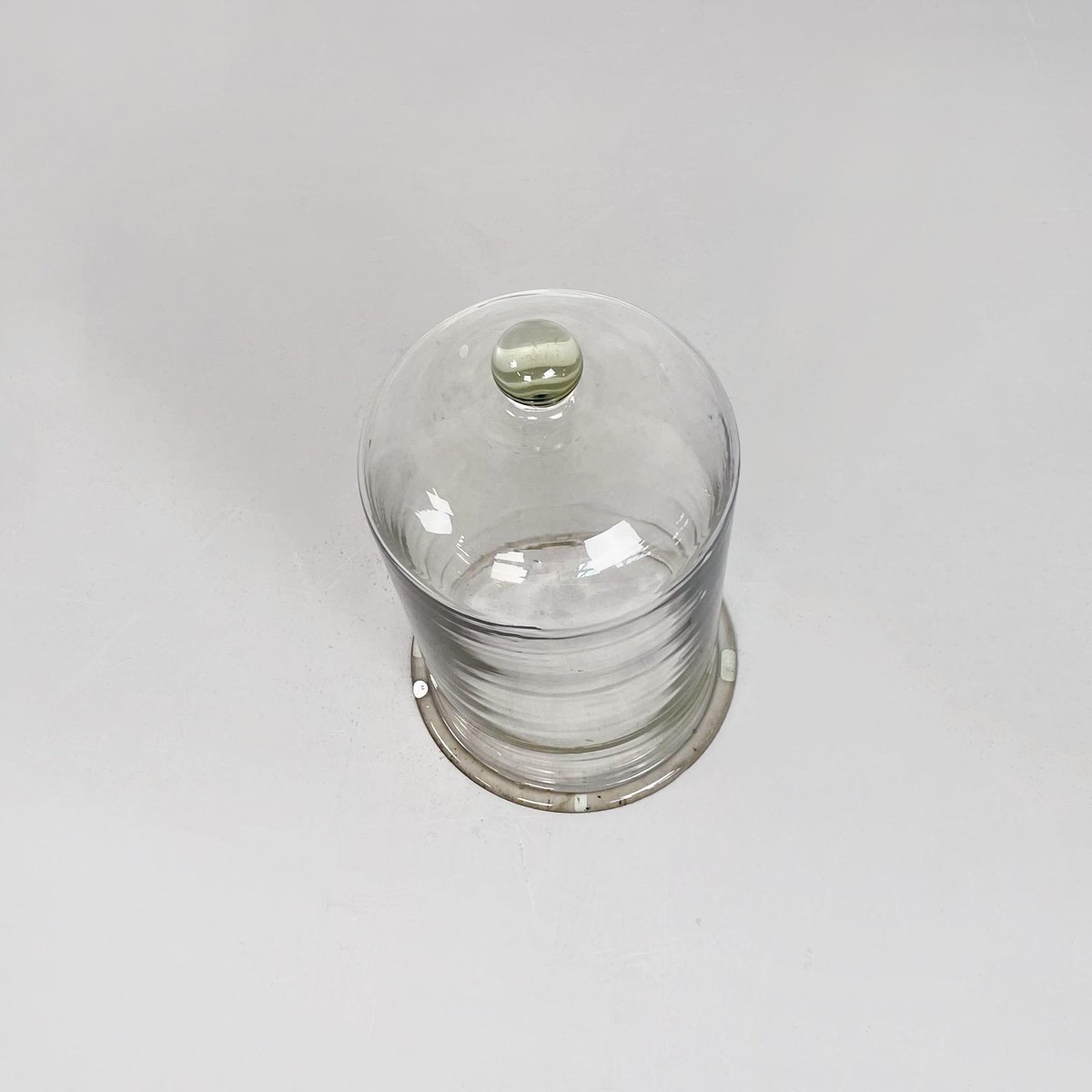 Mid-Century Italian Thick Glass Bell, 1960s for sale at Pamono
