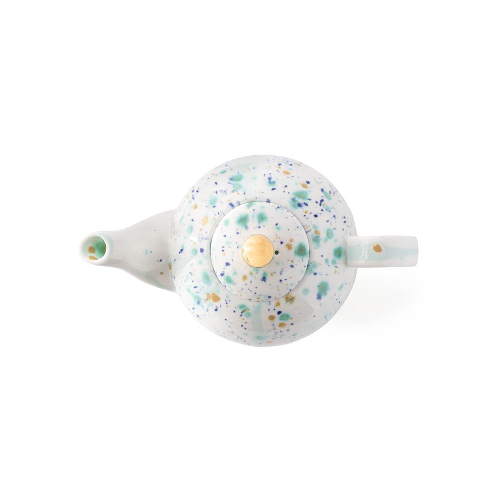 Teapot 60cl Blue Marble for sale at Pamono