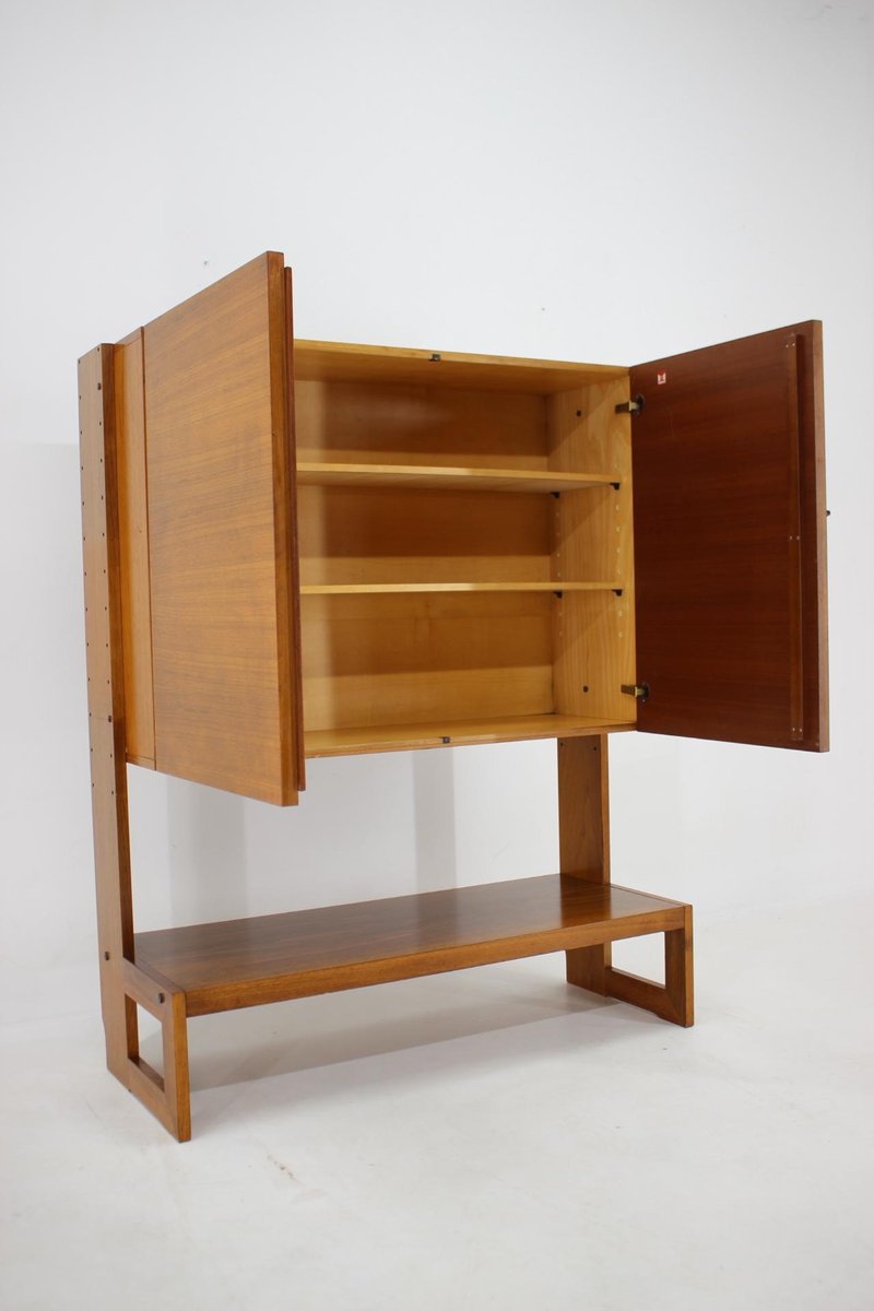 Teak Cabinet or Highboard from SEM, Switzerland, 1960s for sale at Pamono