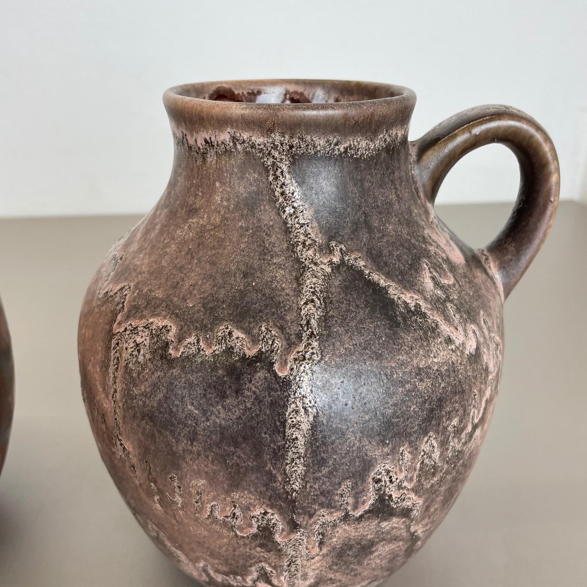 Fat Lava Pottery Vases by Ruscha, Germany, 1960s, Set of 2 for sale at ...