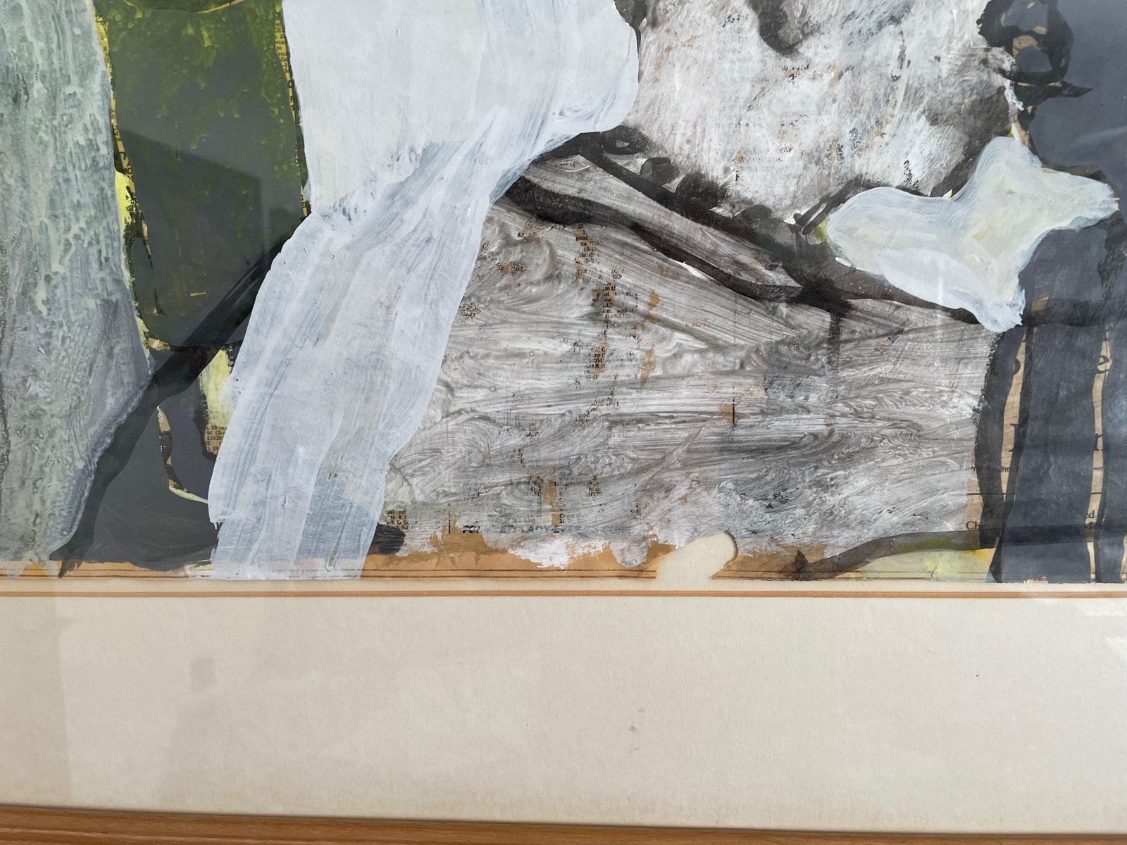 Angus Hood, Strange Encounter, 1984, Mischtechnik auf Papier bei Pamono ...