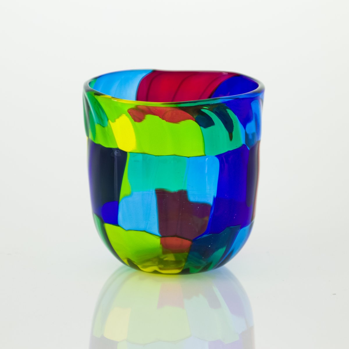 Handmade Acquamarina Series Drinking Glasses in Murano Glass by Angelo ...