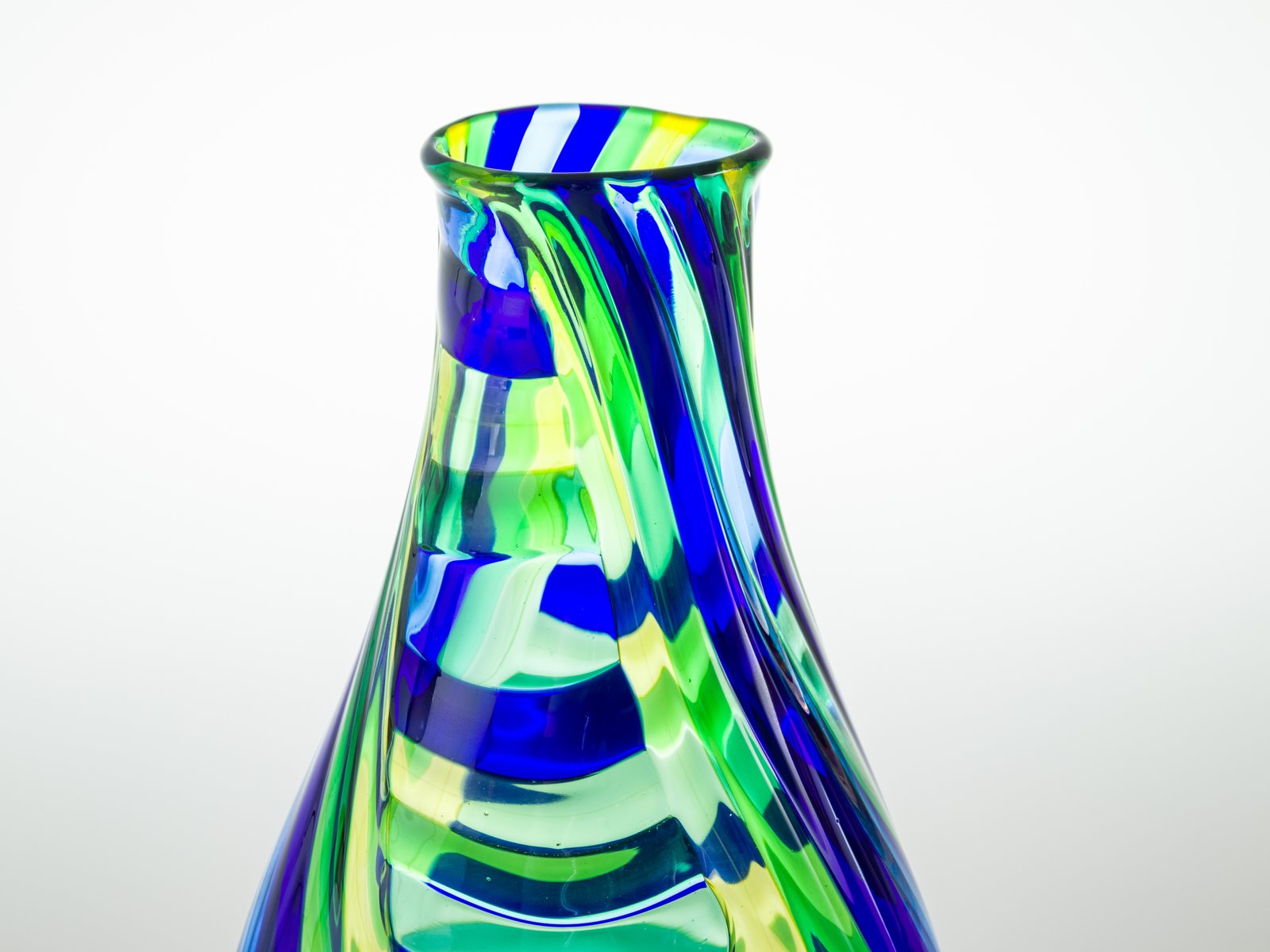 Handmade Eden Vase in Murano Glass by Angelo Ballarin for sale at Pamono