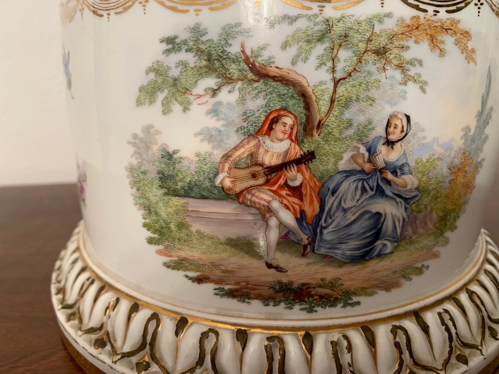 19th Century Vase by Carl Teichert for Meissen, Germany for sale at Pamono