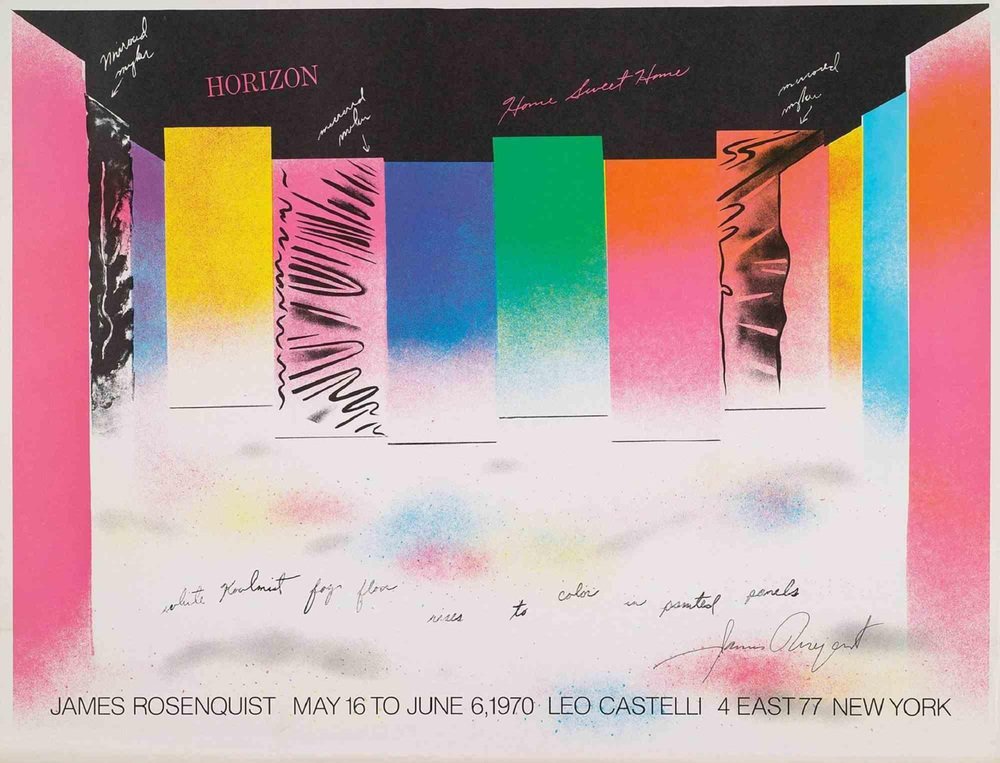 Vintage Horizon Poster von James Rosenquist, 1970 bei Pamono kaufen
