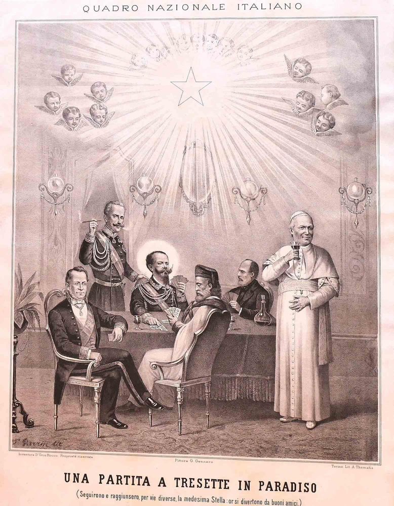 In Paradise, Original Lithograph, 19th-Century for sale at Pamono