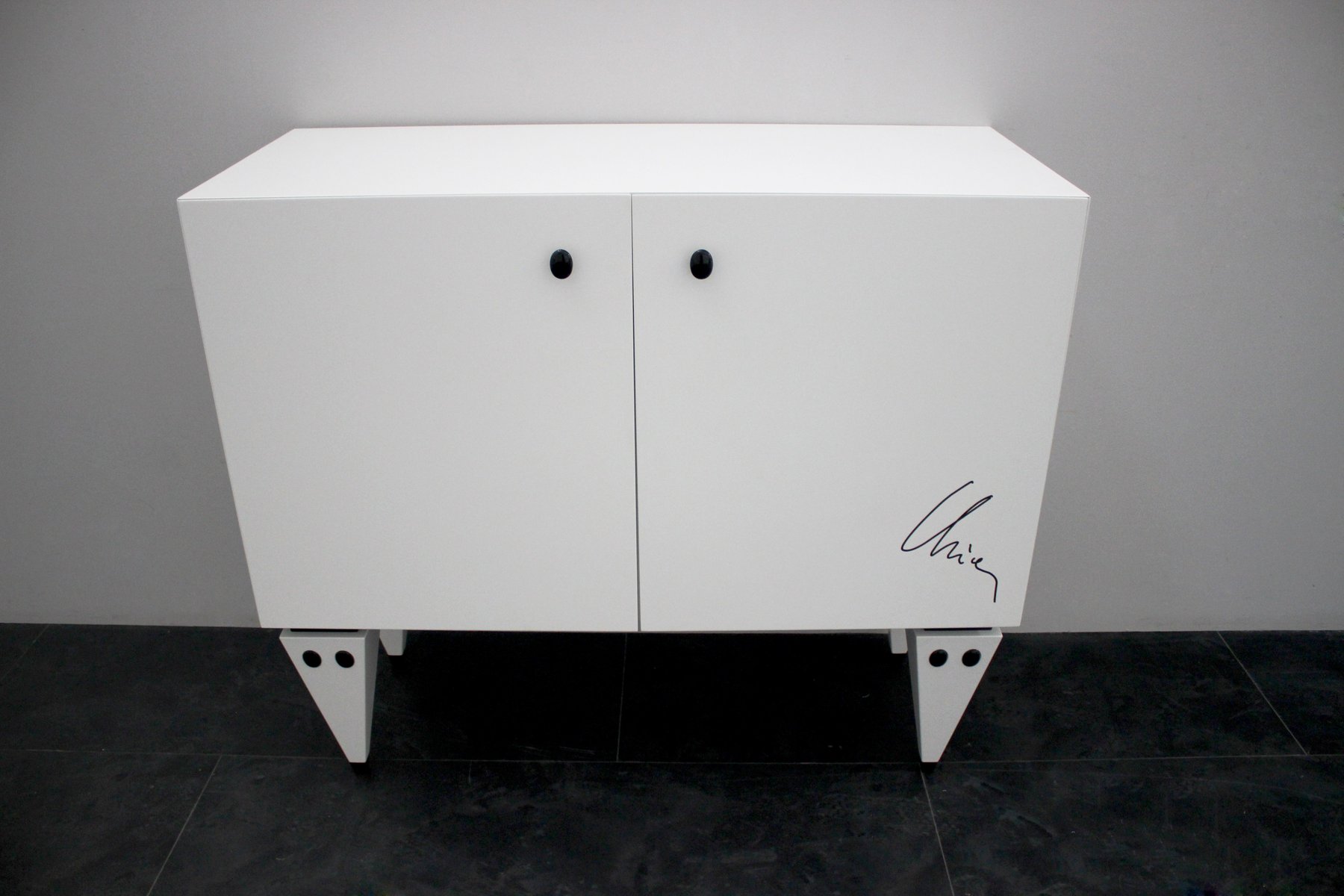 Weißes Sideboard von Sandro Chia für Cleto Munari, 2008 bei Pamono kaufen