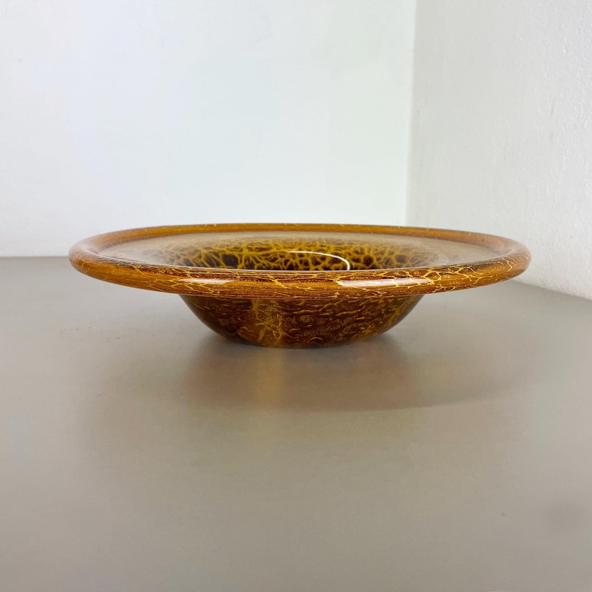 German Art Deco Glass Bowl By Karl Wiedmann For Wmf Ikora 1930s For Sale At Pamono