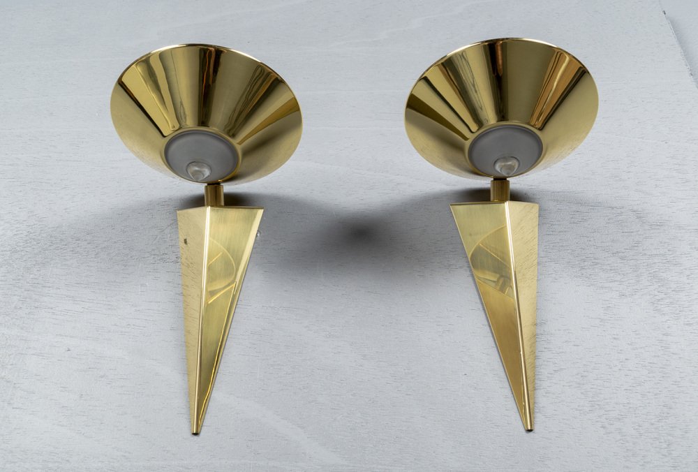German 8935/ 01 Wall Light by Franz Hustadt, 1980s, Set of 2 for sale ...