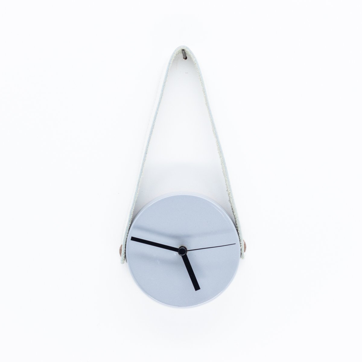 Gray & White Clock by Marco Rocco, 2018 for sale at Pamono