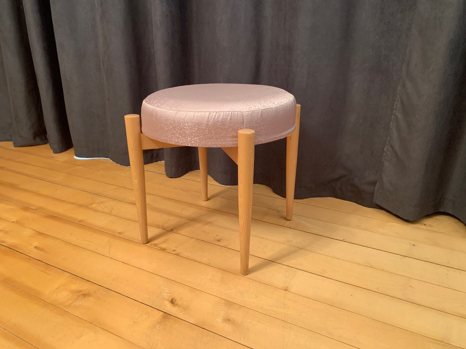 Vintage Scandinavian Style Stool, 1970s for sale at Pamono