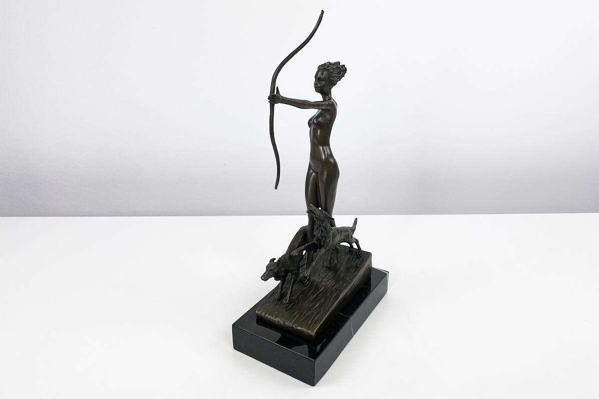 Decorative Bronze Figure for sale at Pamono
