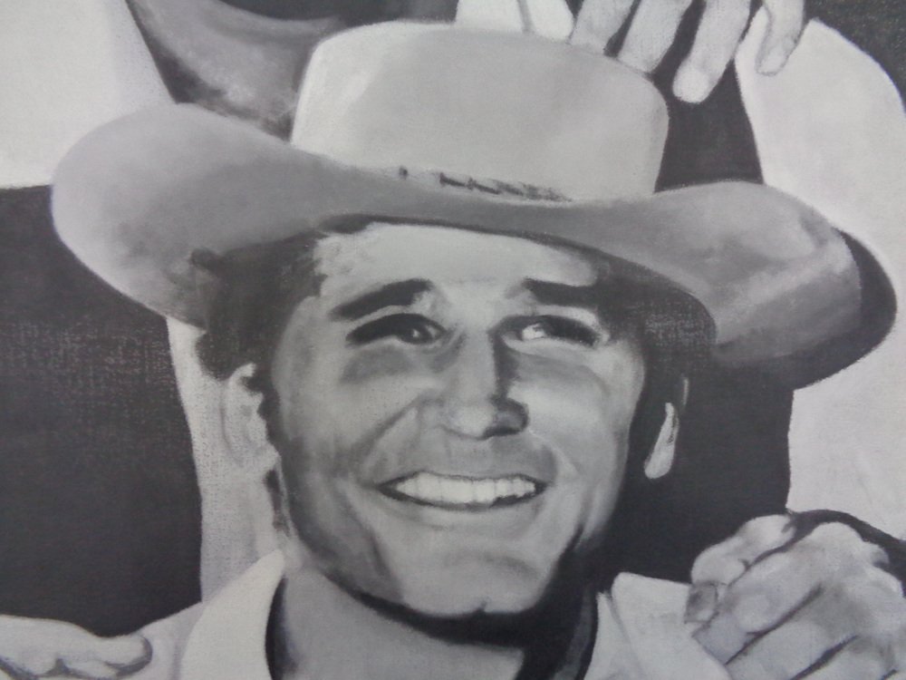 Fred Neumann, Hamburg, 1975, Oil Painting for sale at Pamono