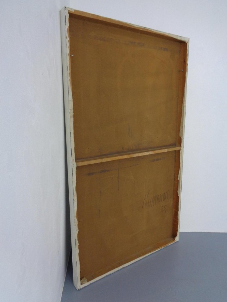 Fred Neumann, Hamburg, 1975, Oil Painting for sale at Pamono