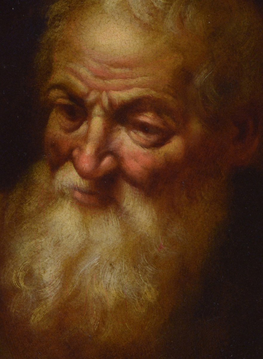 Neapolitan School Artist, Philosopher, 1600s, Oil on Canvas, Framed for ...