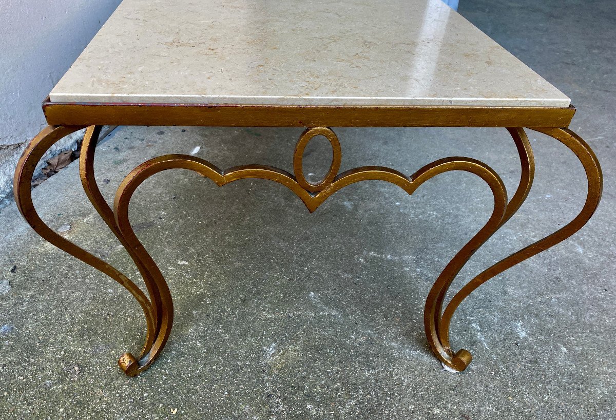 Art Deco Marmor Couchtisch bei Pamono kaufen