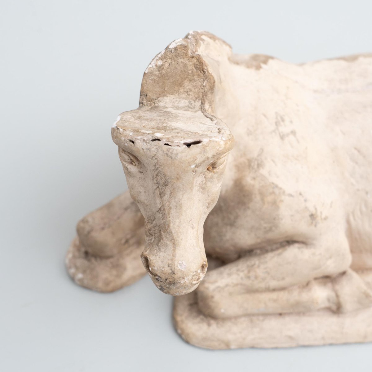 Plaster Traditional Horse Figure, 1950s for sale at Pamono