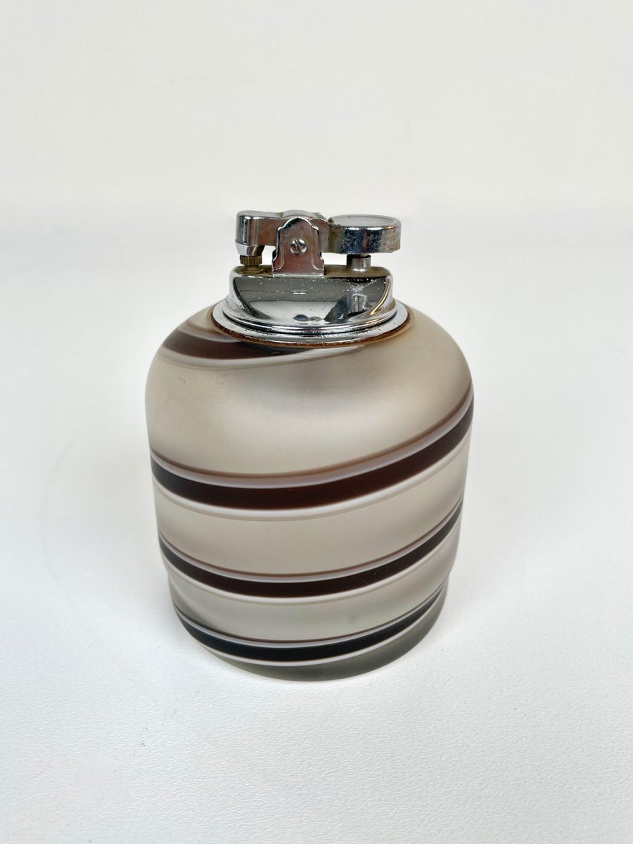 Murano Glass Table Lighter by Tommaso Barbi, Italy, 1970s for sale at ...