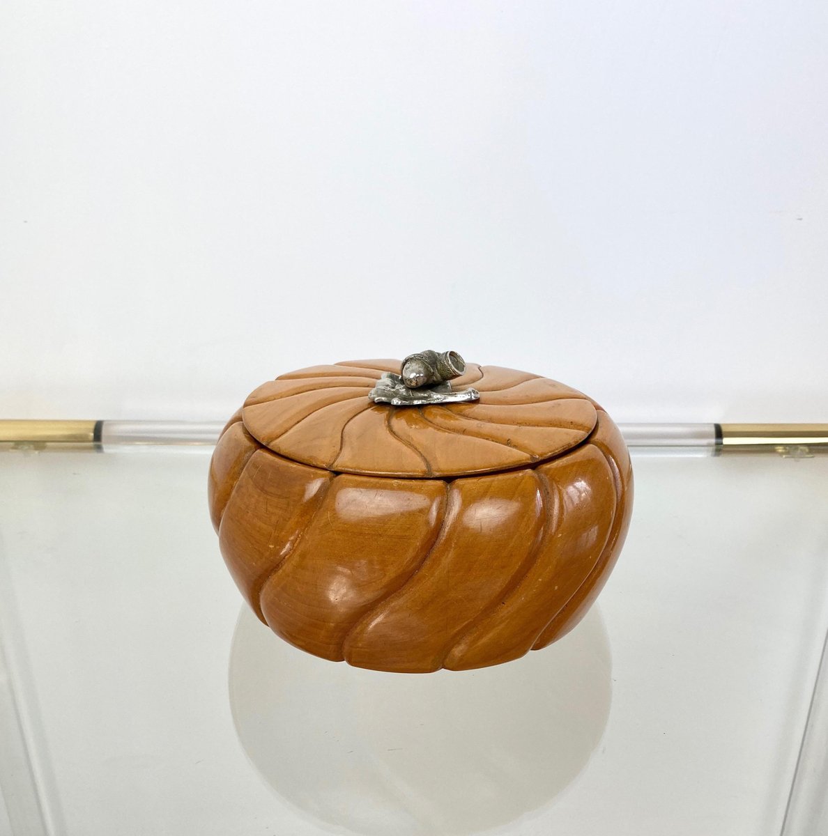 Art Deco Wooden Box by Aldo Tura for Macabo, Italy, 1950s for sale at ...