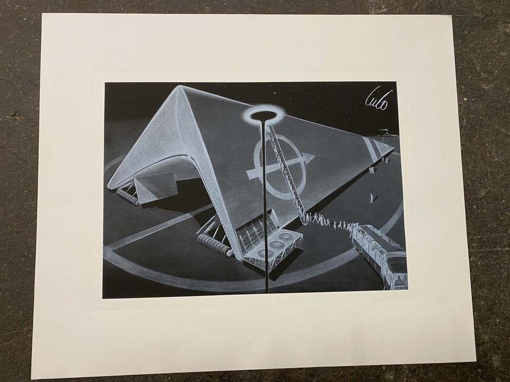 Luigi Colani, Cars, Planes and Architecture, Prints, Set of 6 for sale ...