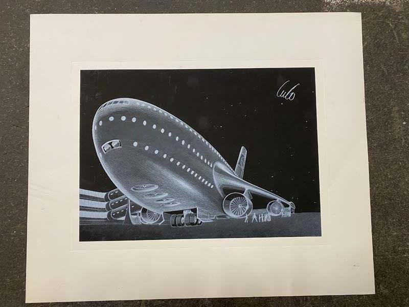 Luigi Colani, Cars, Planes and Architecture, Prints, Set of 6 for sale ...
