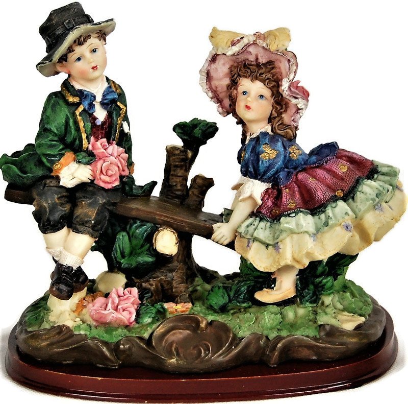 Vintage Decorative Figures, Set of 4 for sale at Pamono